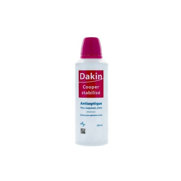 Dakin Cooper Stabilisé Antiseptique 250ml